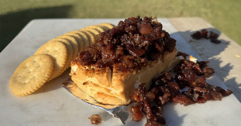 Bacon Jam Over Smoked Cream Cheese